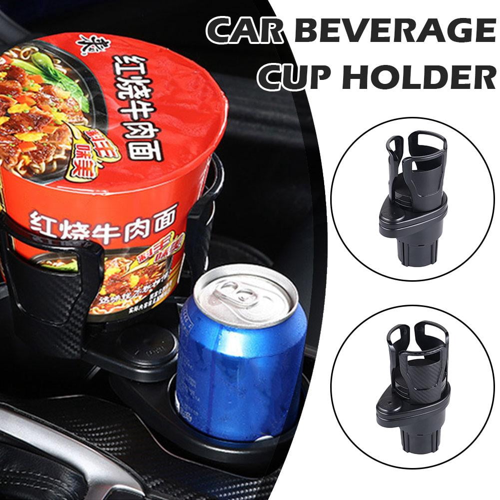 HPDL Car Cup Holder Expander Adapter 2in1 Dual Cup Mount Extender ...