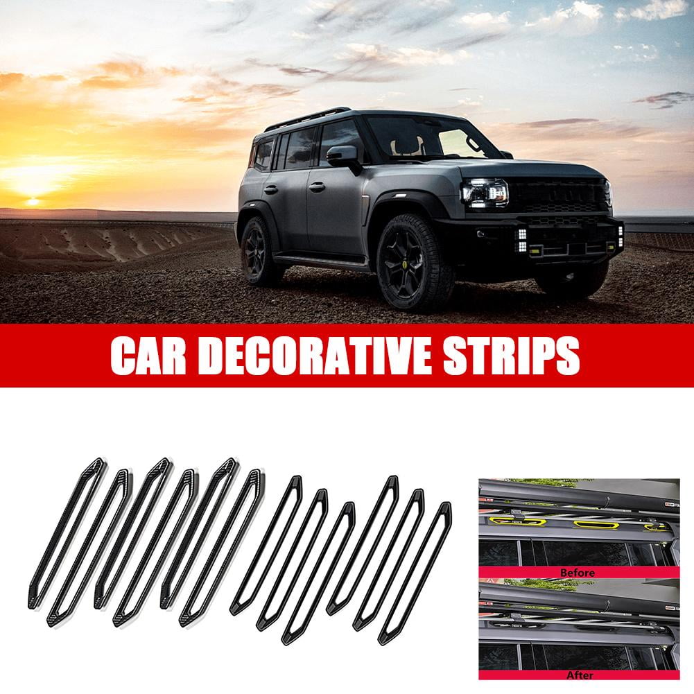 HPDL Car Decorative Strips Modified Trailer Hook Exteriors Decorative ...