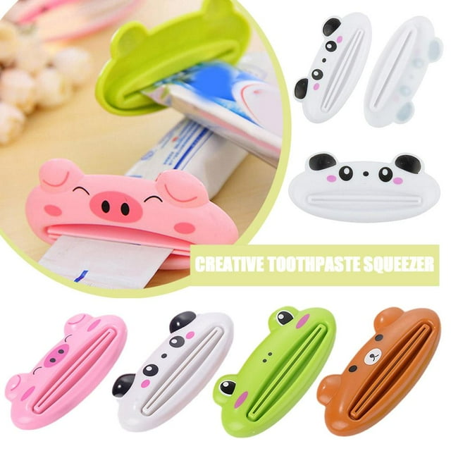 HPDL Cartoon Toothpaste Squeezer Cosmetic Tube Dispenser with ...