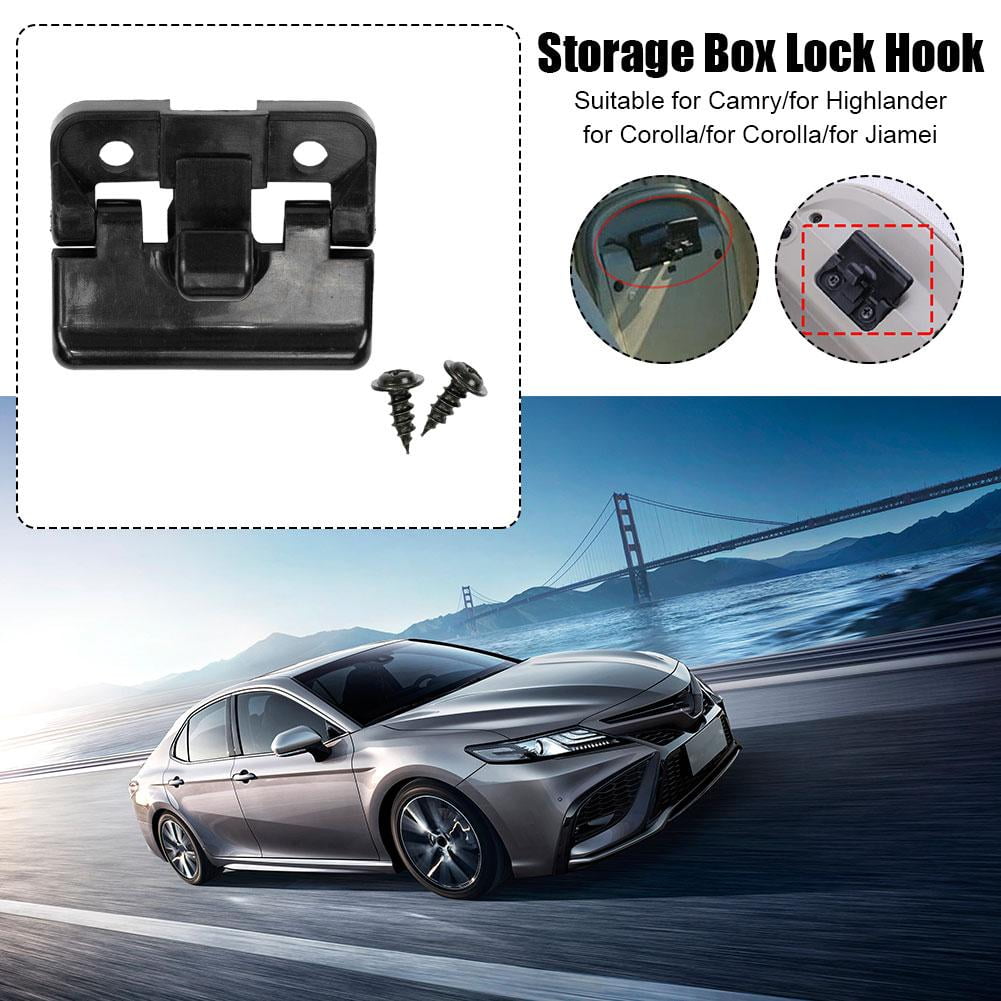 HPDL Center Console Armrest Lock Lid Arm-rest Hook Clip For Camry ...