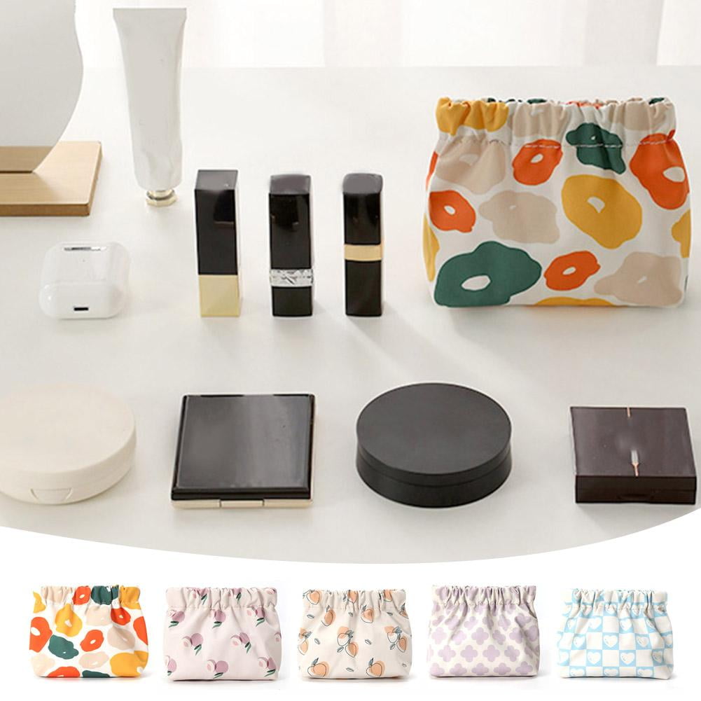 HPDL Corduroy Elastic Hair Tie Organizer Corduroy Elastic Storage Bag ...