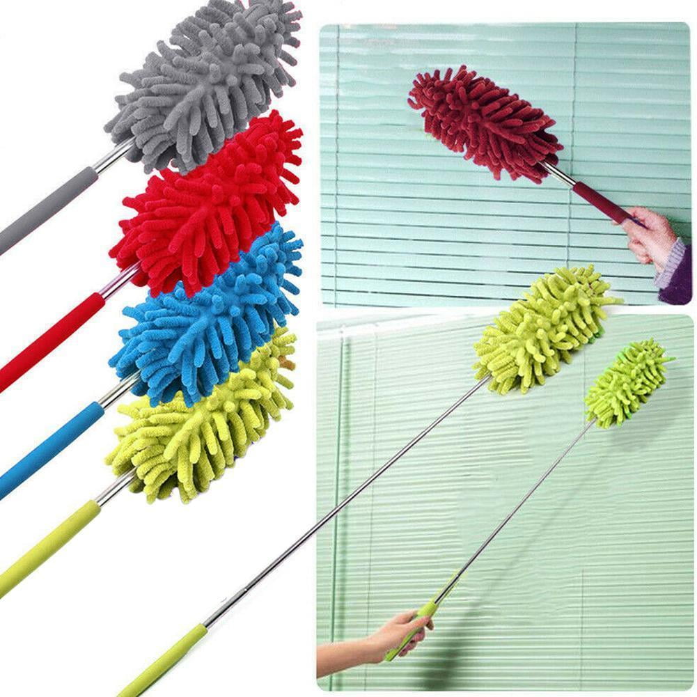 HPDL EXTENDABLE TELESCOPIC MICROFIBRE FEATHER DUSTER CLEANING BRUSH ...