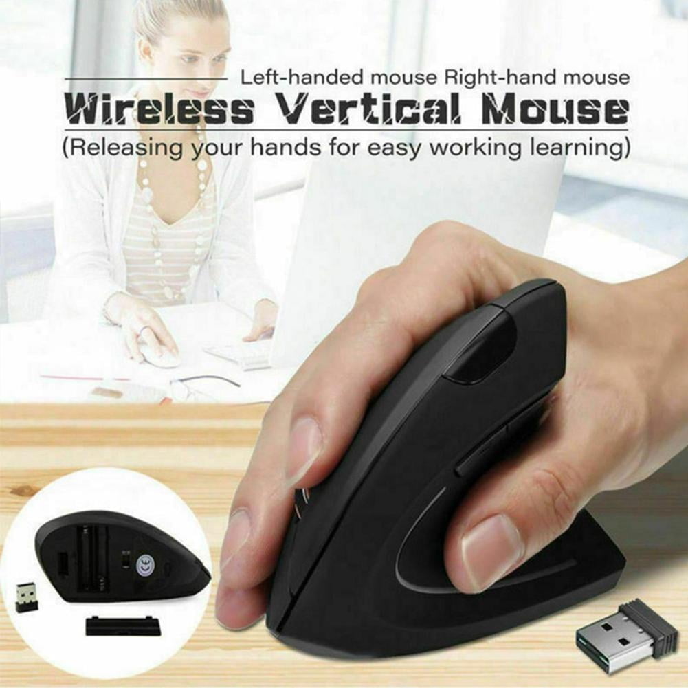 HPDL Ergonomic Vertical Mouse 2.4G Wireless Right Left Hand Computer ...
