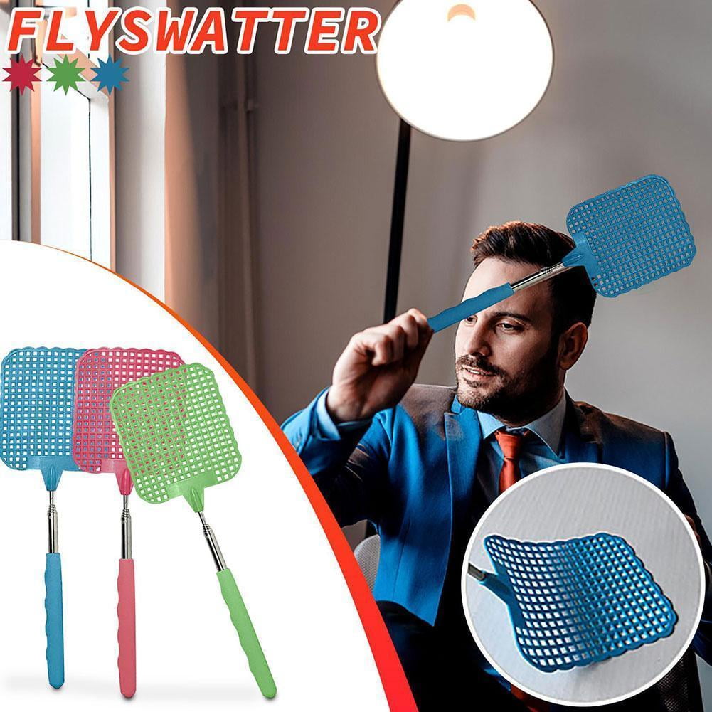 HPDL Extendable Fly Swatter Mosquito Bug Telescopic Expand Insects ...