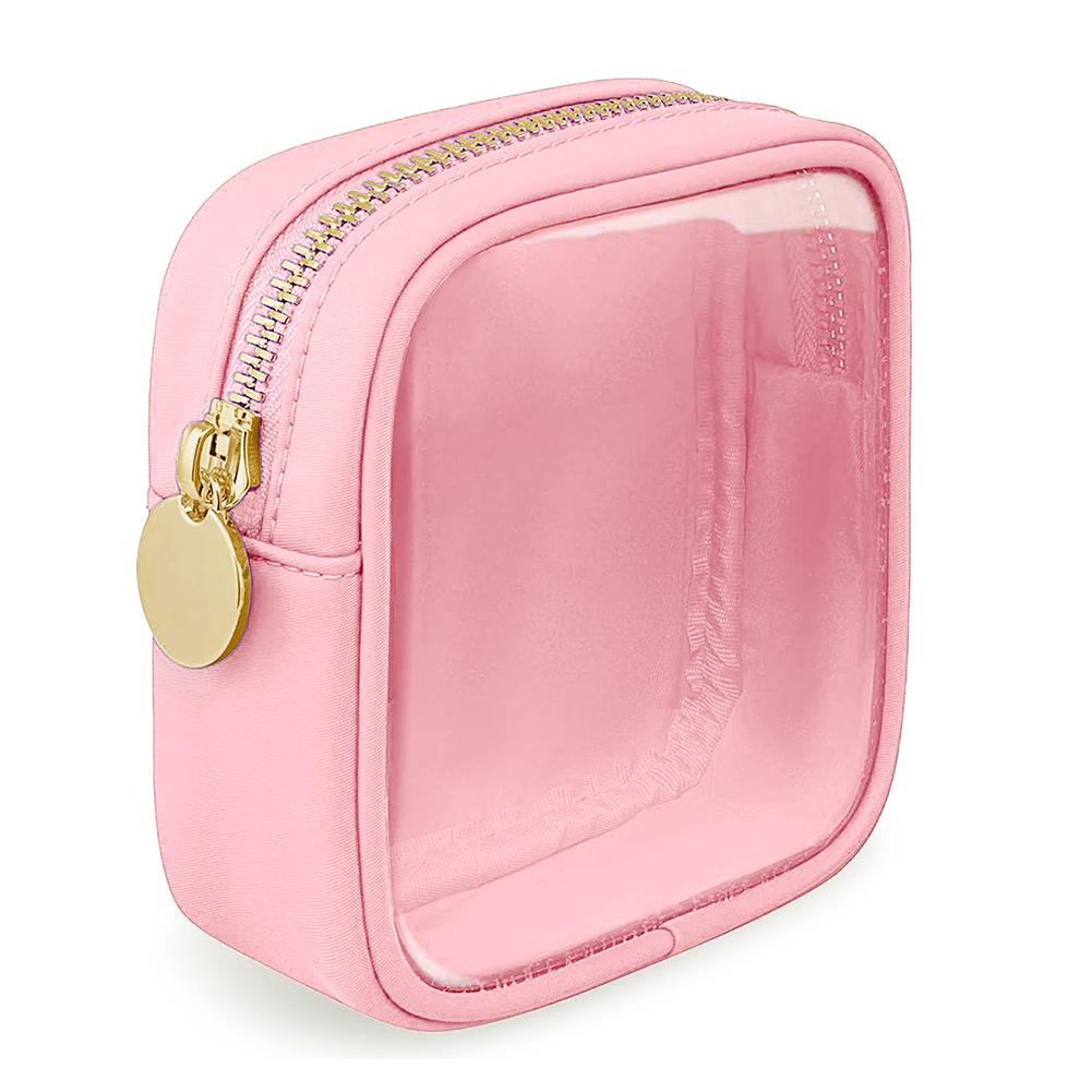 HPDL Female Waterproof Travel Clear Makeup Bag Visual Mini Toiletry ...