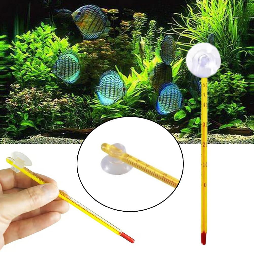 HPDL Fish Tank Water Temperature Thermometer Glass Meter Aquarium High ...