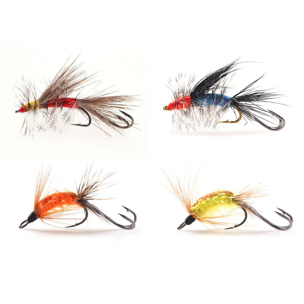 HPDL Fly Fishing Lure Set Fake Flies for Trout Panfish Fishing with ...