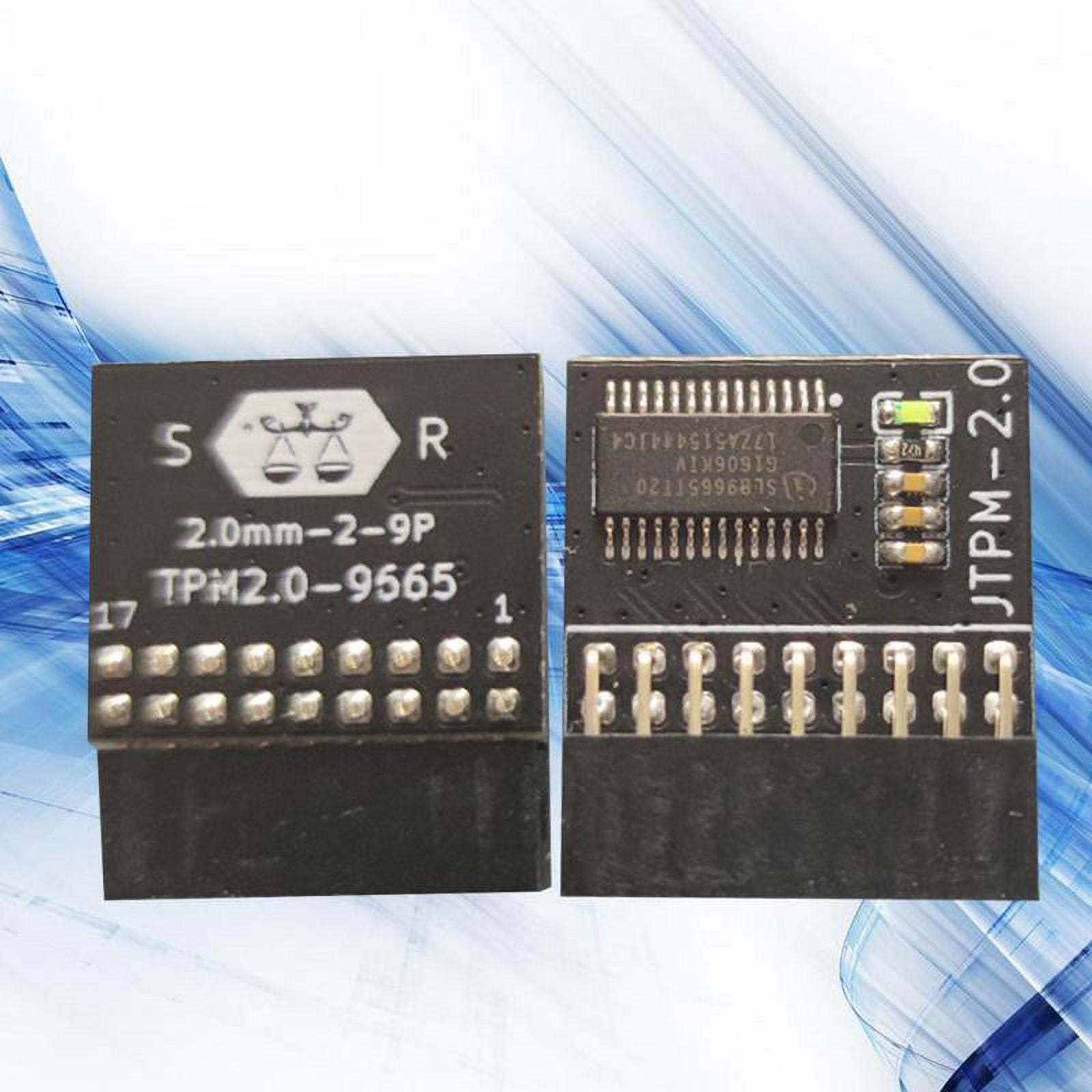 HPDL GIGABYTE GC-TPM2.0_S 2.0 TPM Module (12 Pin 12-1) LPC 2.0 Trusted ...