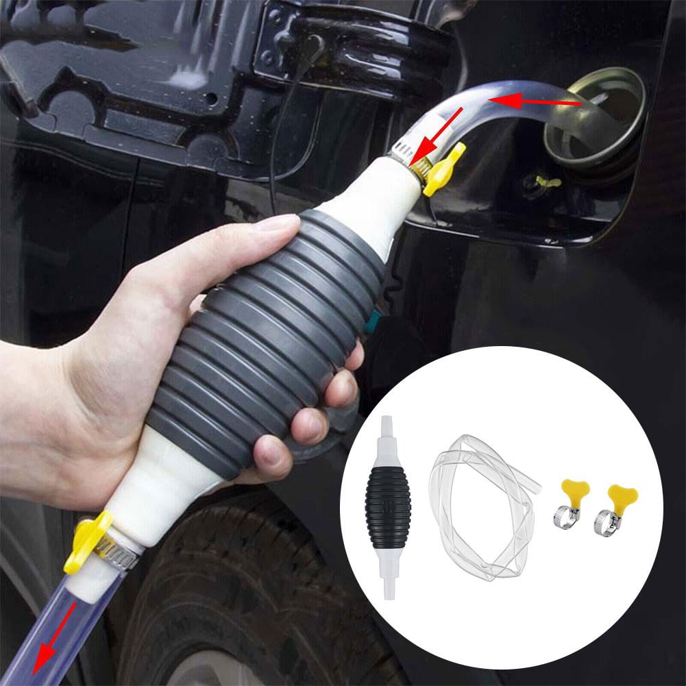 HPDL Gas Transfer Siphon Pump Gasoline Siphone Hose Oil Water Fuel ...