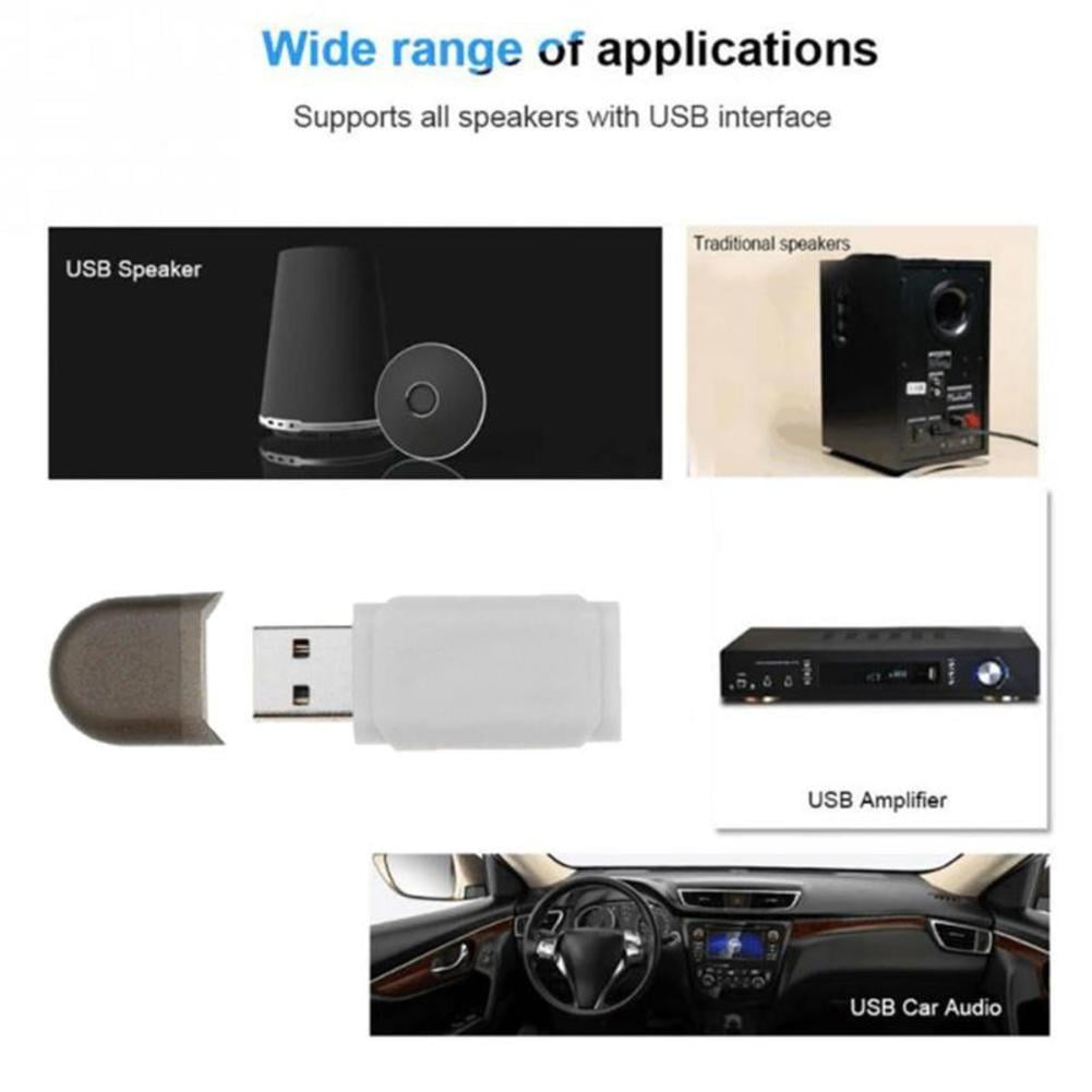 HPDL Green Bluetooth Adapter Bluetooth Receiver 5.0 Wireless Music ...