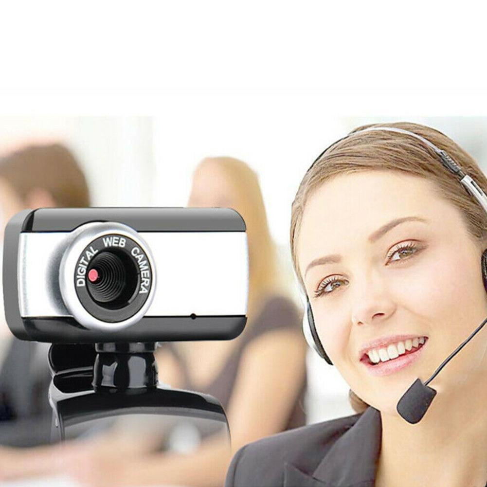 HPDL HD Camera Webcam Clip With Microphone USB 2.0 For PC Desktop s ...
