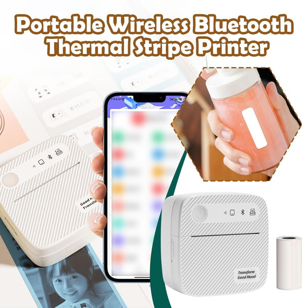 HPDL Label Printer,Bluetooth Thermal Shipping Label Printer,Wireless ...