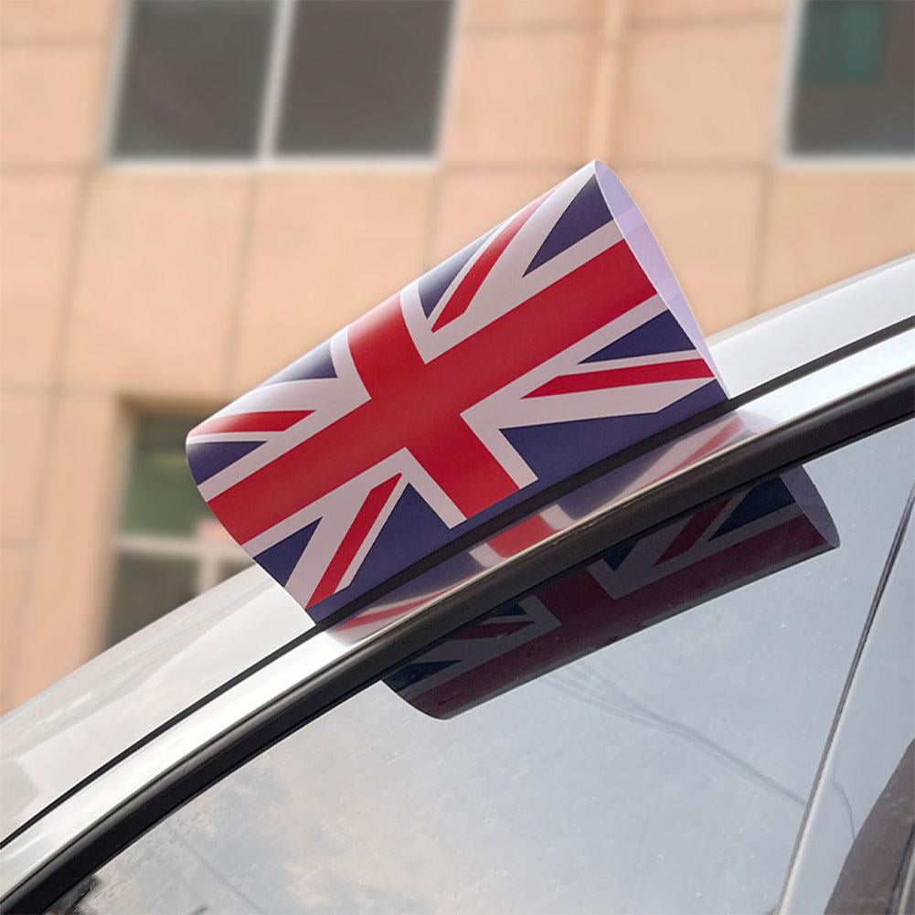 HPDL (Large) Union Jack car wash label stickers tailgate creative ...