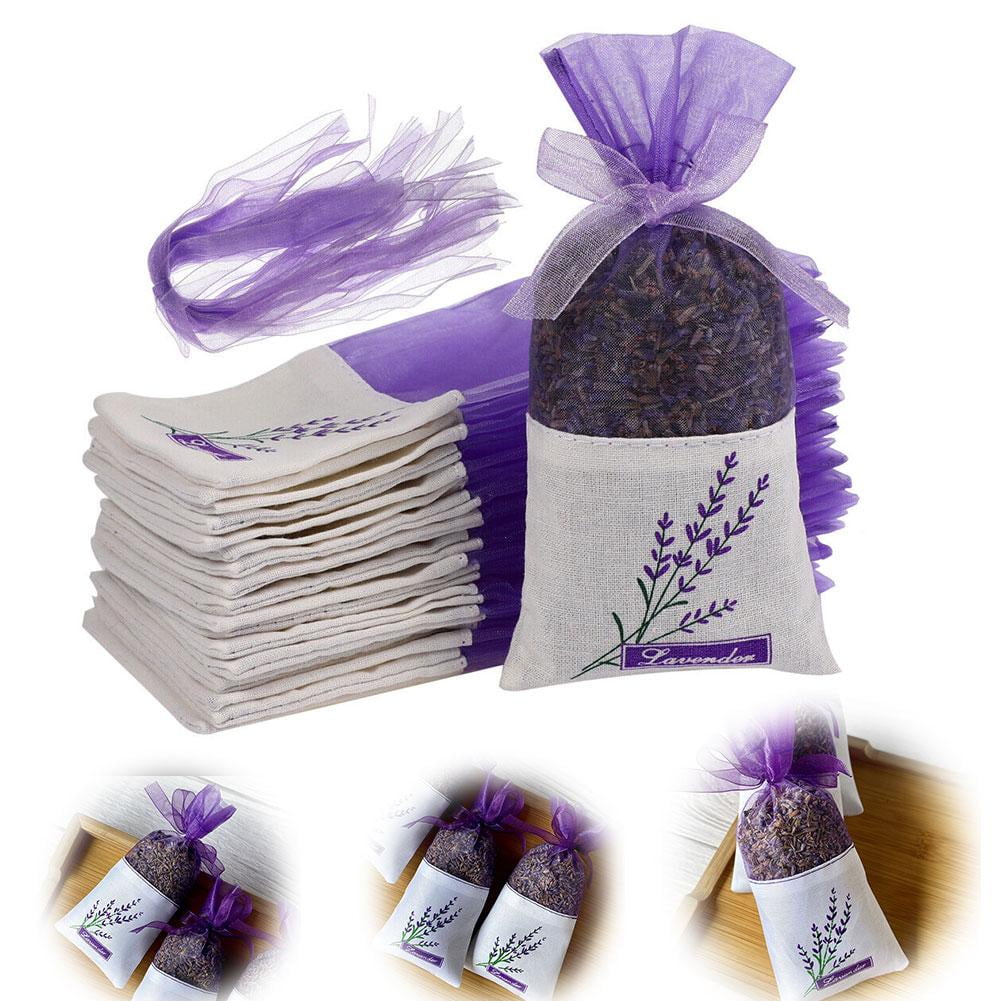HPDL Lavender Sachet Bags100 Pack Empty Fragrances Sachets Bags for ...