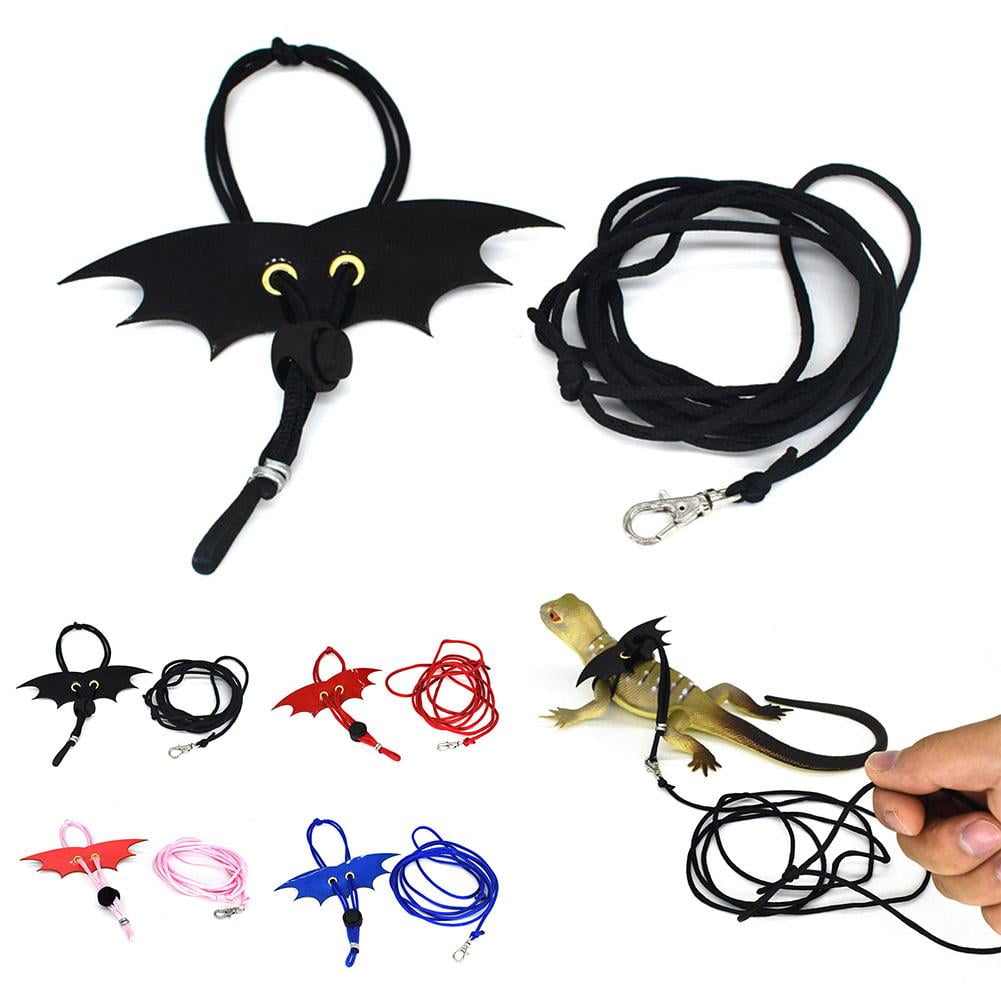 HPDL Lizard Traction Rope Adjustable Soft Reptile Chest Harness ...
