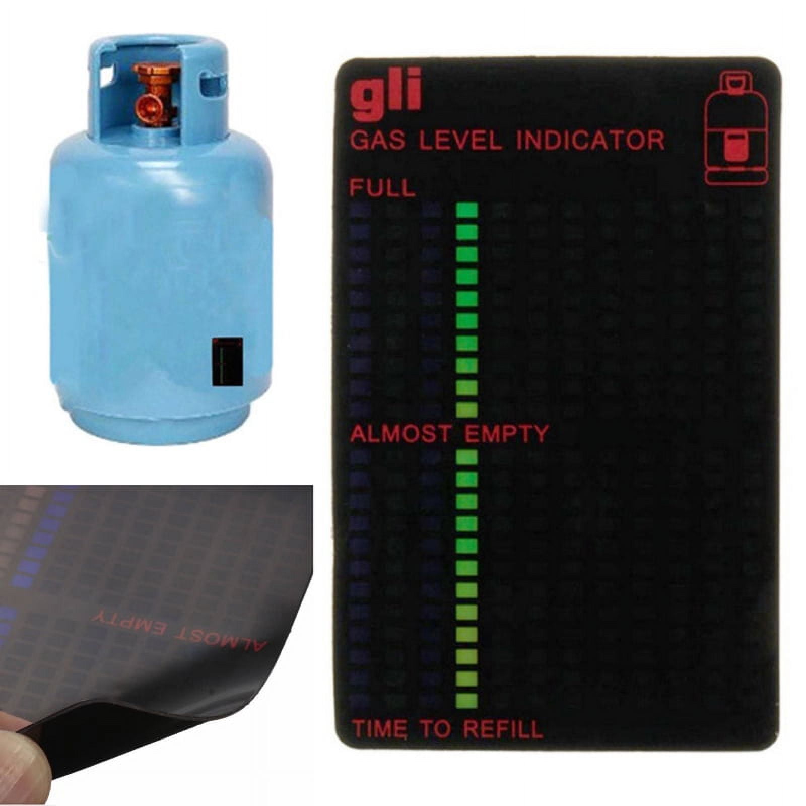 HPDL Magnetic Gauge Bottle Propane Butane LPG Fuel Gas Tank Level ...