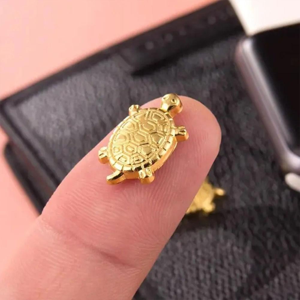 HPDL Mini Golden Money Turtle Blessings and Lucky Accessories - Walmart.com