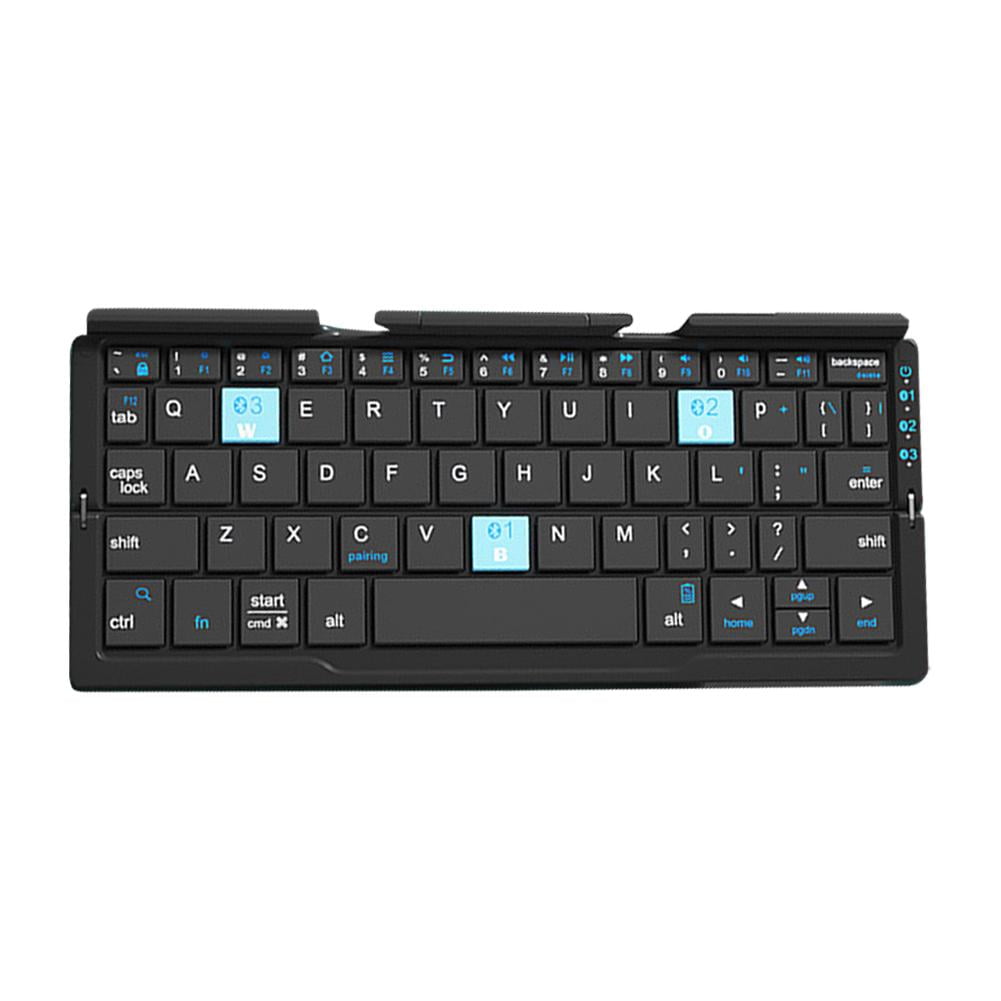 HPDL Mini Portable Folding Keyboard Thin Wireless BT Keypad Android ...