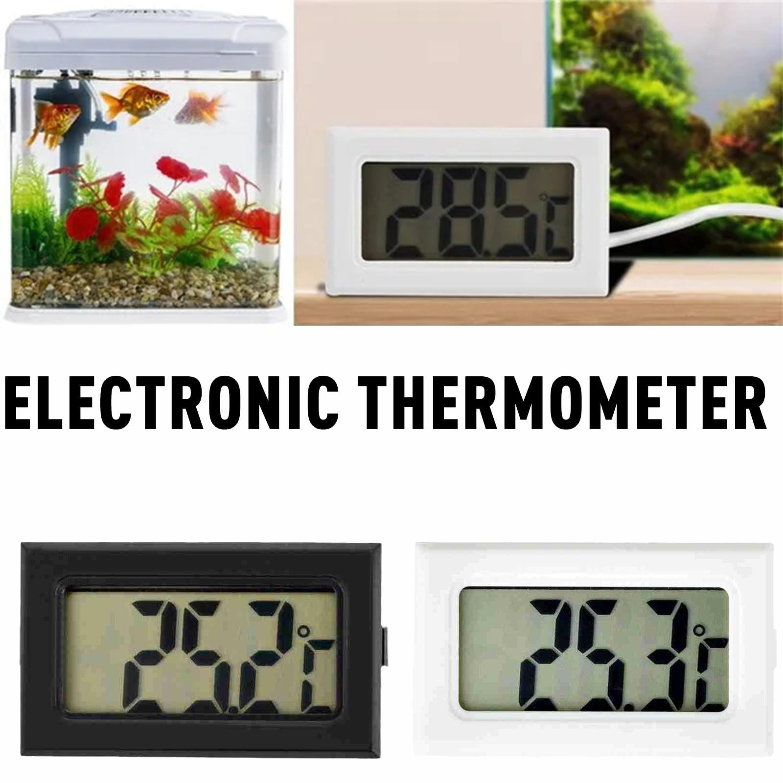 HPDL Mini Thermometer Black/White LCD Digital Thermometer Tester ...