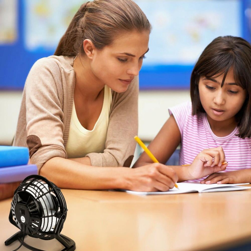 HPDL Mini USB Desk Fans Small Quiet Personal Cooler USB Powered ...