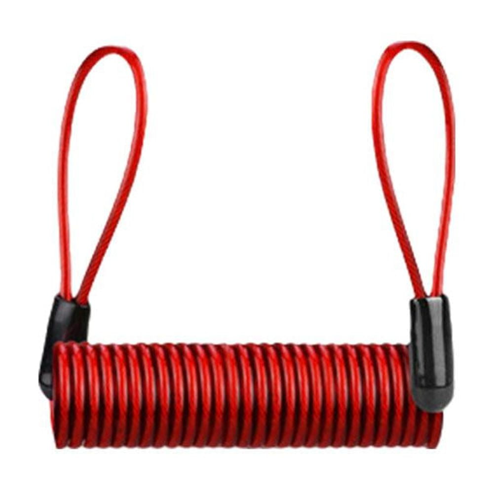 HPDL Motorcycle Bike Alarm Brake Disc Lock Security Reminder Stretch ...