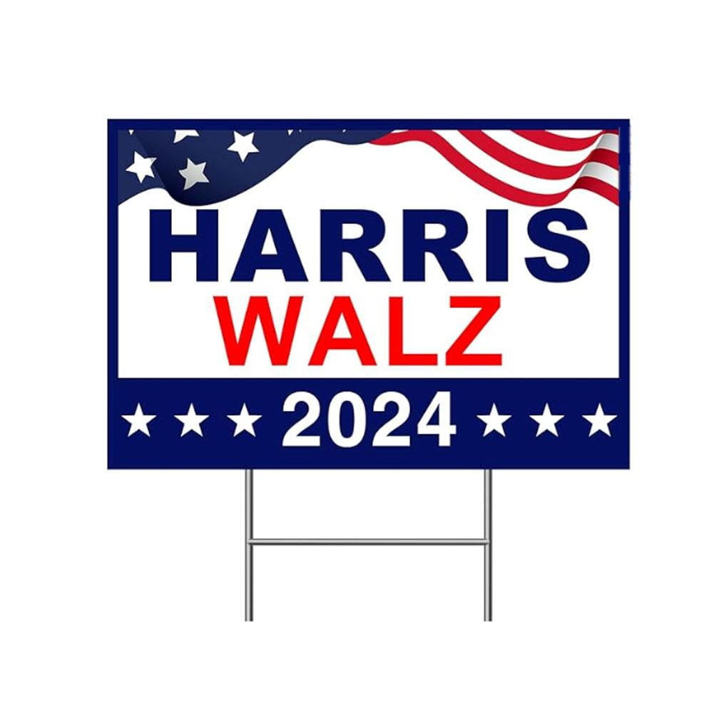 HPDL NEW Harris Walz Truth Hope Decency 2024 Election Yard Sign with ...