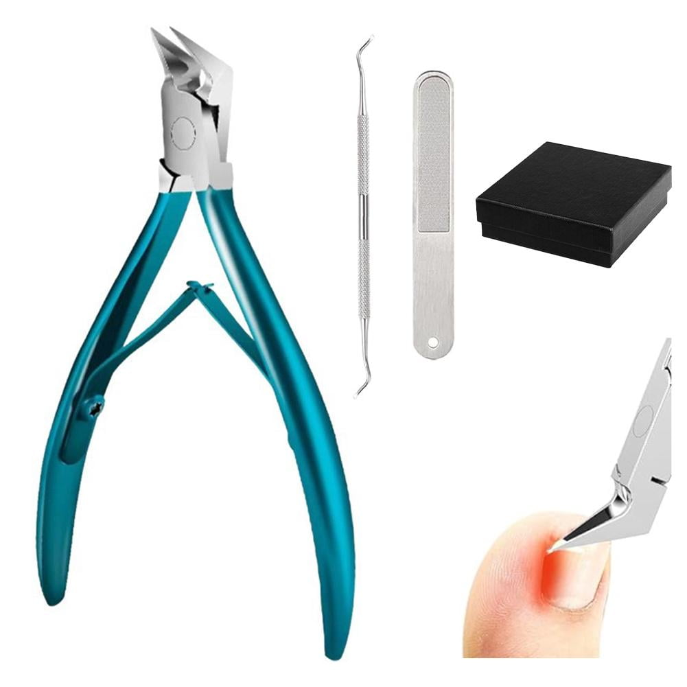 HPDL Nail clippers set Profesional Ingrown Toenail Scissors Dead Skin ...
