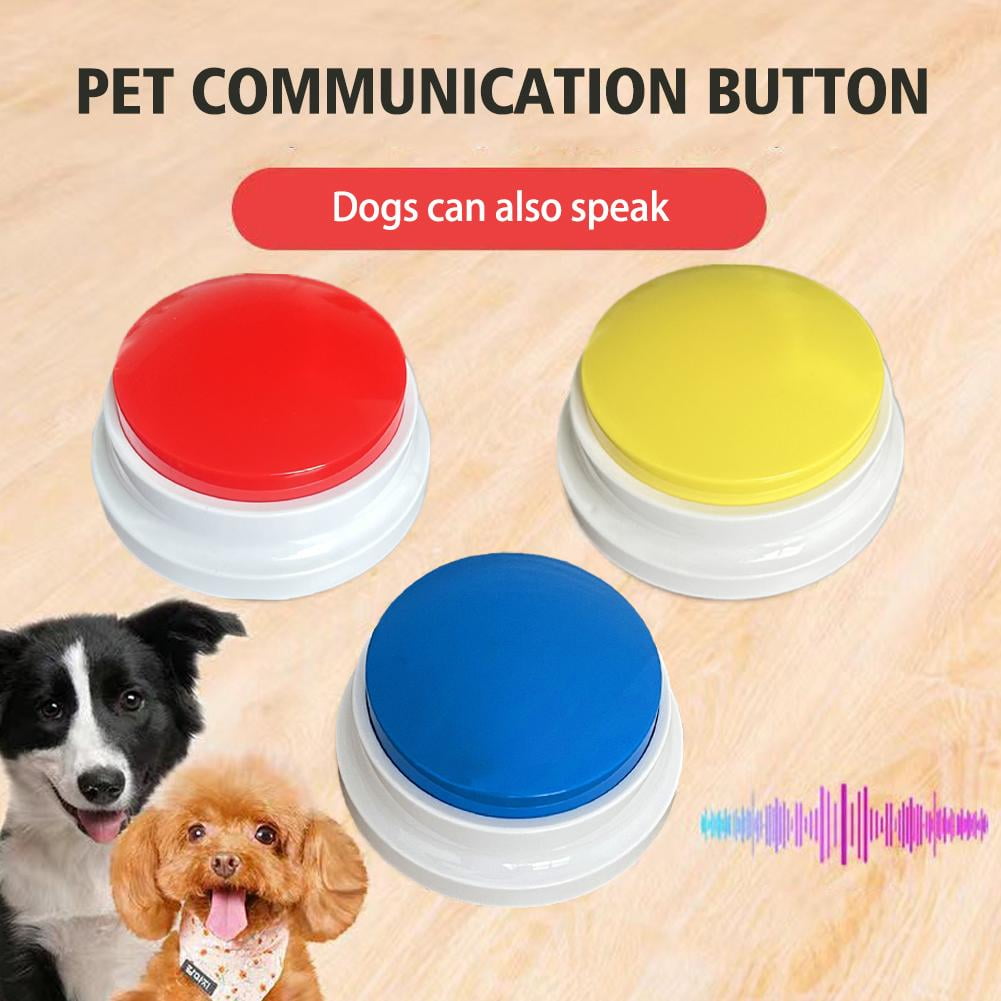 HPDL Pet Button Interactive Sound Maker Communication Voice Toyw ...