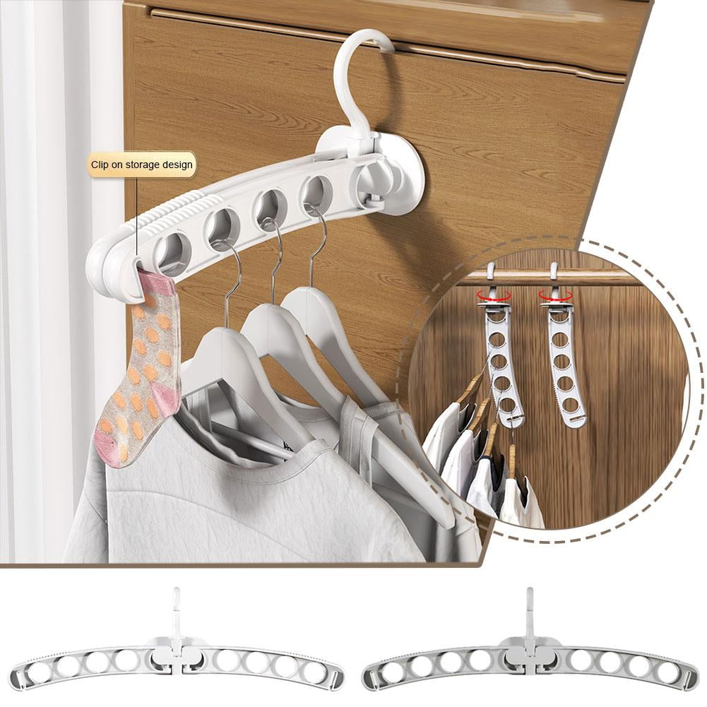 HPDL Portable Travel Hanger Foldable Collapsible Clothes For Packing ...