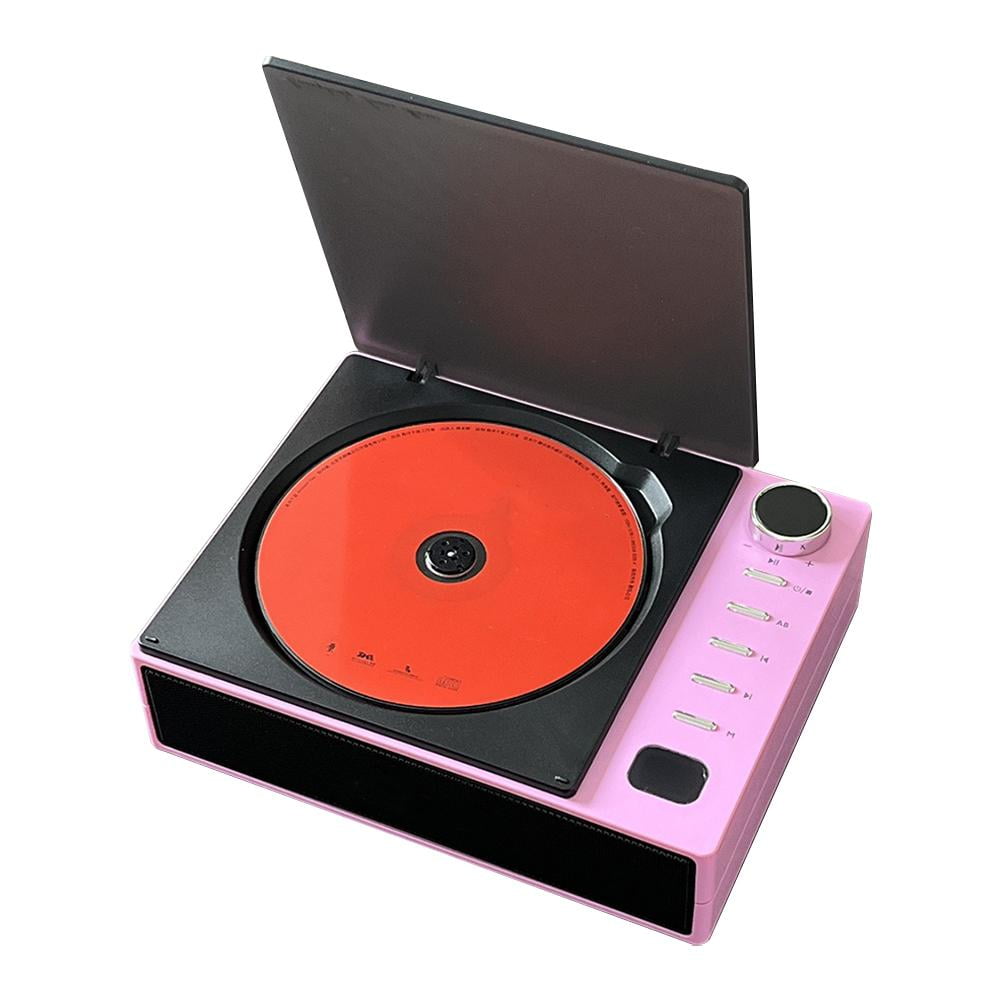 HPDL Purple 1set hot-selling charging retro cd player screen portable ...