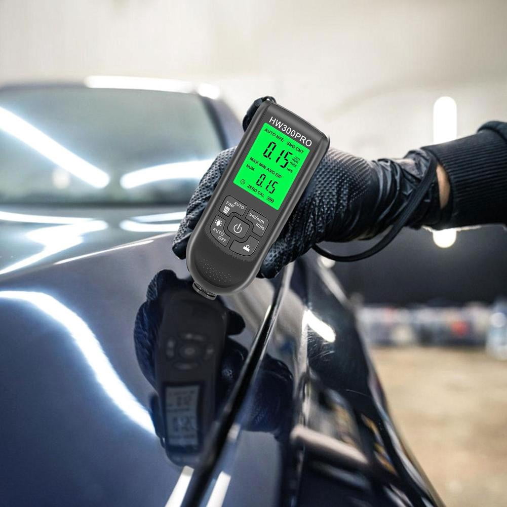HPDL QEOTOH HW300PRO Coation Thickness Gauge 02000UM Car Paint ...