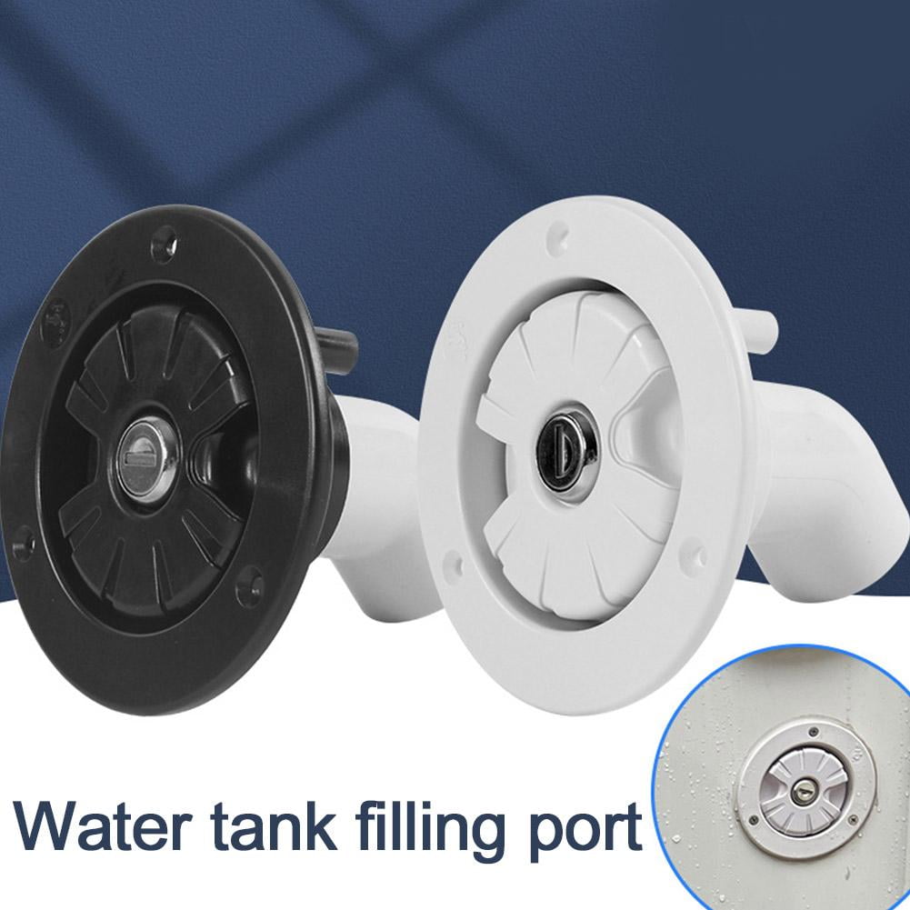 HPDL RV Accessories Gravity Fresh Water Fill Hatch Lockable Inlet ...