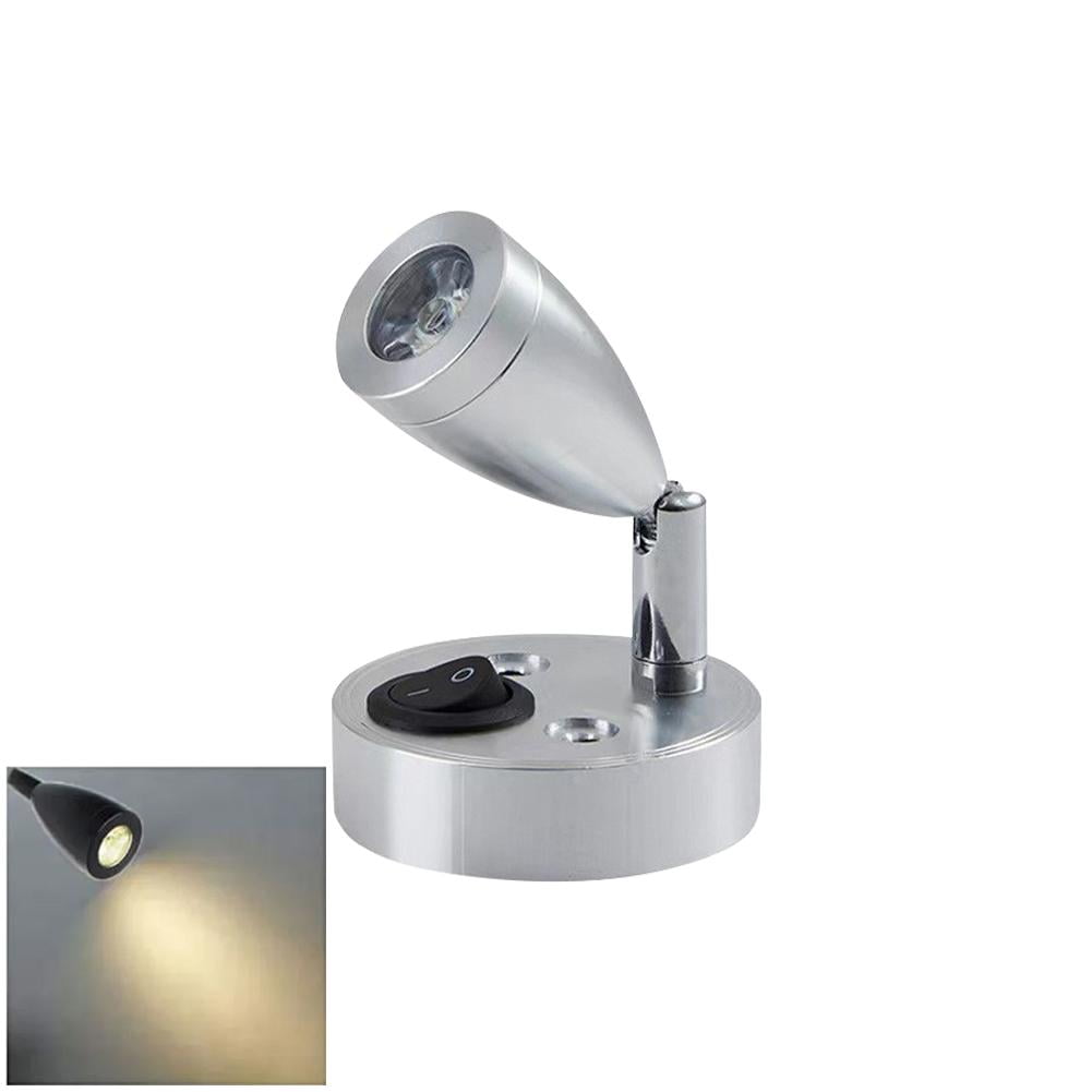 HPDL Reading Light LED RV Interior 2W with USB Port 5V 2A Swith ...