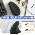 HPDL Rechargeable Wireless Gaming Mouse Vertical Ergonomic Optical For ...
