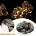 Clerance! Rough Natural Flame Fire Stone Mineral Crystal Rock ...