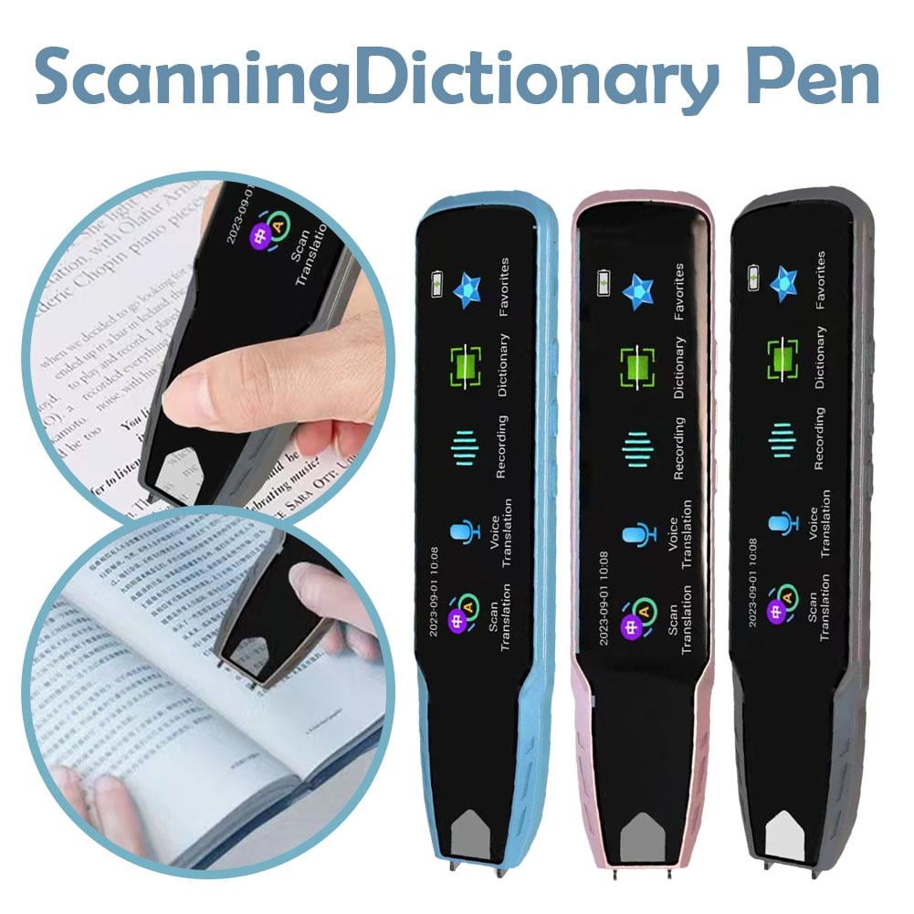 HPDL Scan Reader Pen,2024 New Upgraded 134 Language Translator Device with 3.69Inch Touch Screen ...