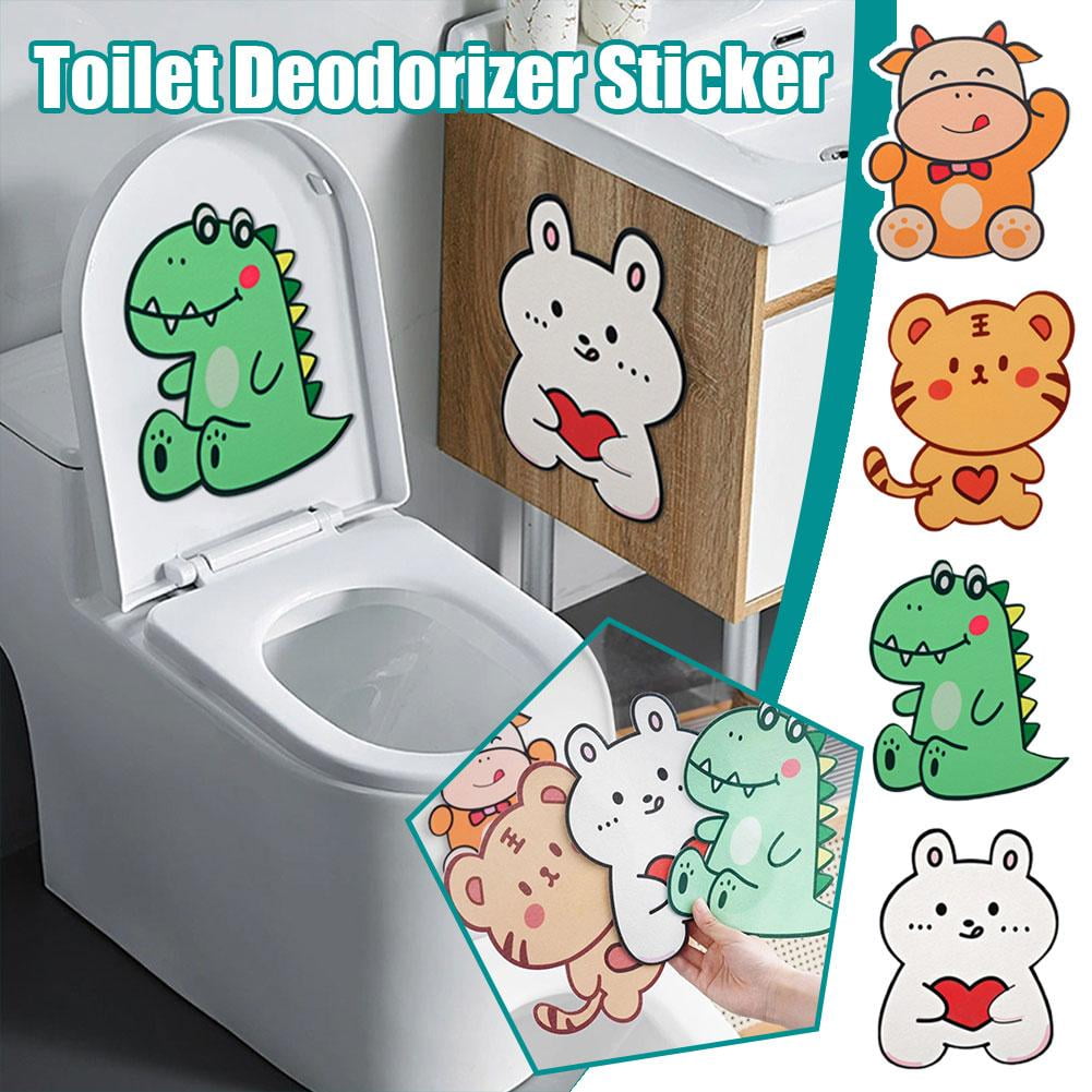 HPDL SelfAdhesive Animal Deodorizing Stickers for Walls Toilets Closets ...