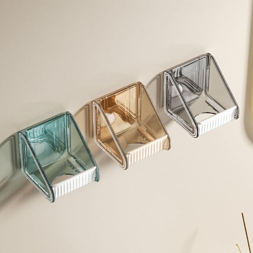 HPDL Shower Gel Storage Rack Non Perforated Wall Bracket Bathroom ...