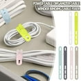 HPDL Silicone Straps Long And Wide Wire Cable Ties Organizer Reusable ...