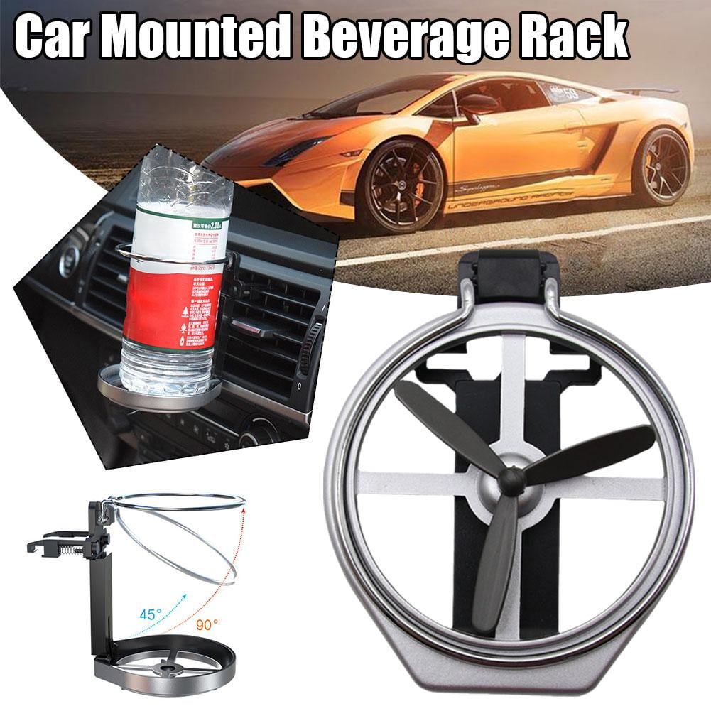 HPDL Silver suction card mounted car beverage holder center console ...
