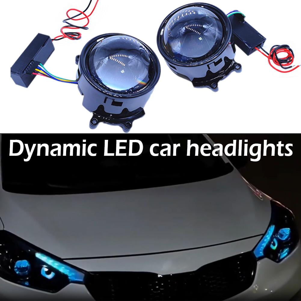 HPDL Single pack new dynamic LED car headlight demon eye LED eye light ...