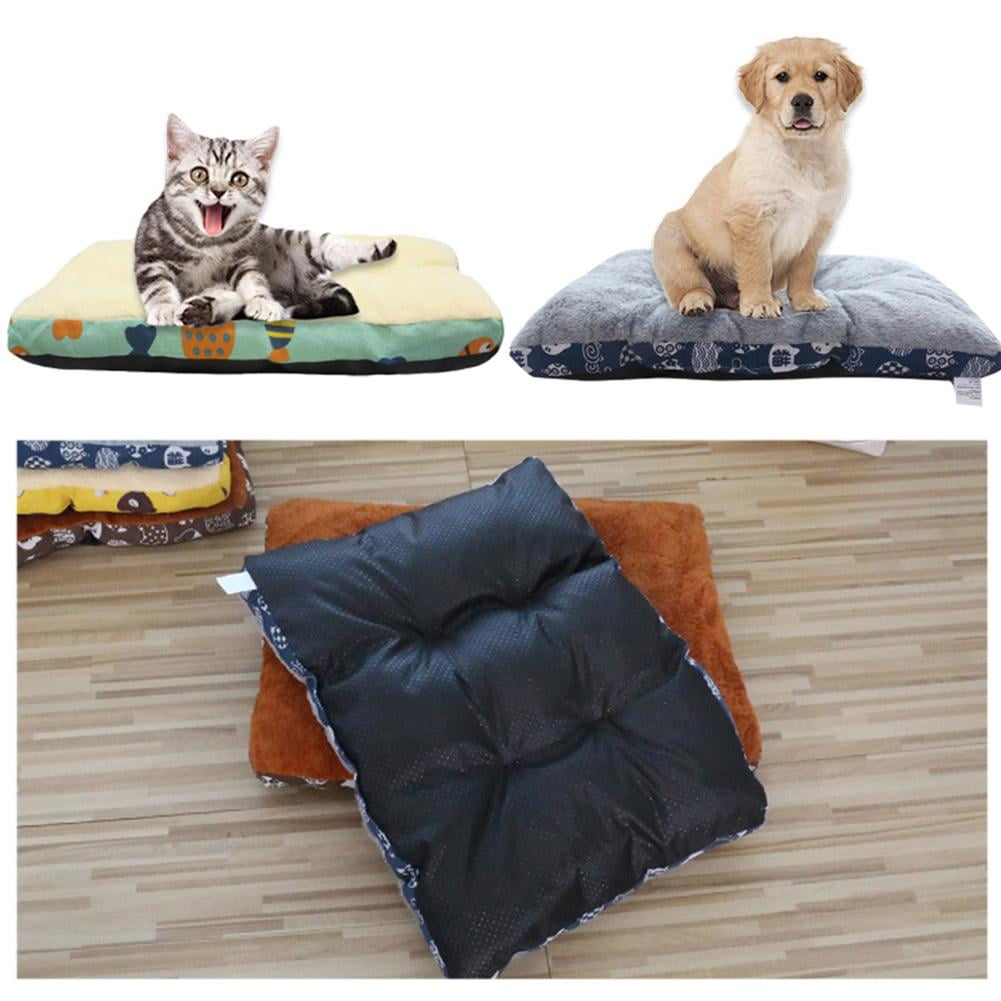 HPDL Soft Cat Bed Mats Short Plush Pet Sleeping Bed Mats Small Dogs For ...