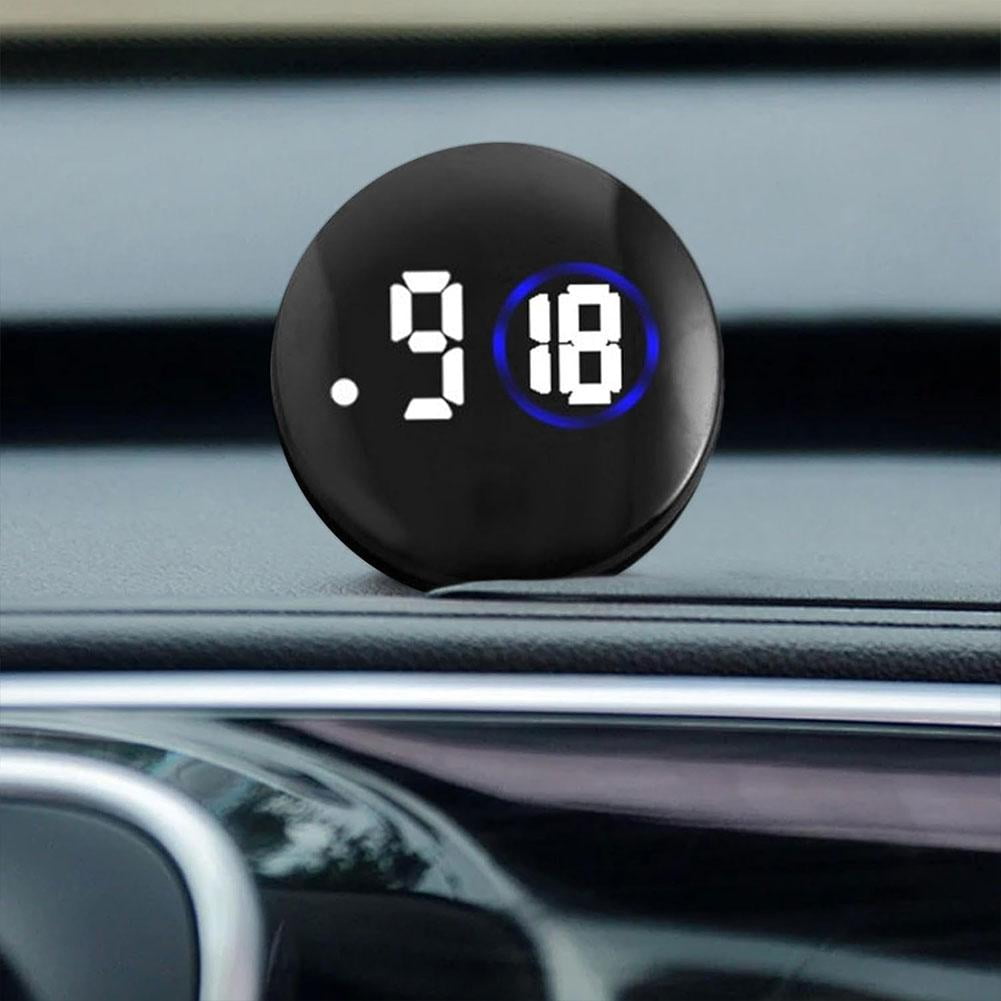 HPDL Stick On Clock For Car Dashboard LED display Automotive ...
