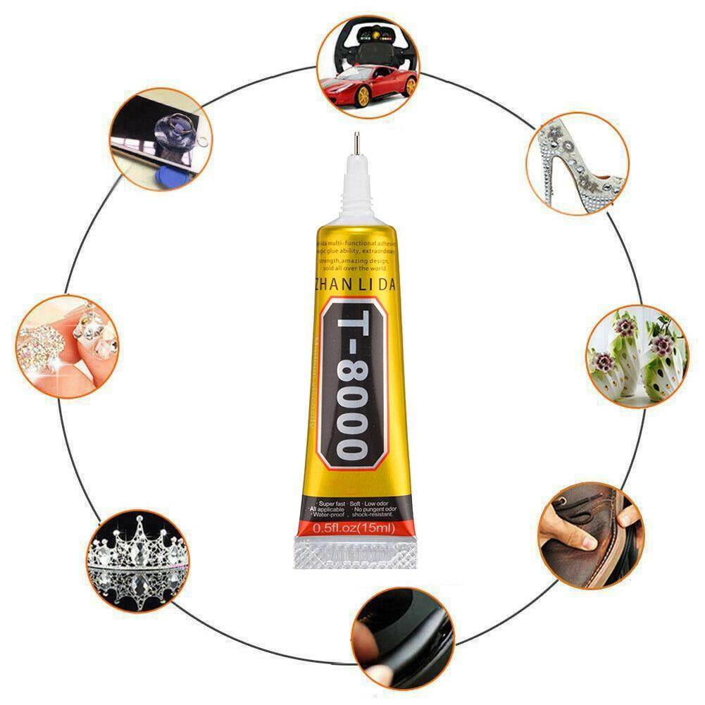 HPDL T8000 Glue 15ml Super Adhesive Mobile Phone Tablet Sealant Repair Screen - Walmart.com