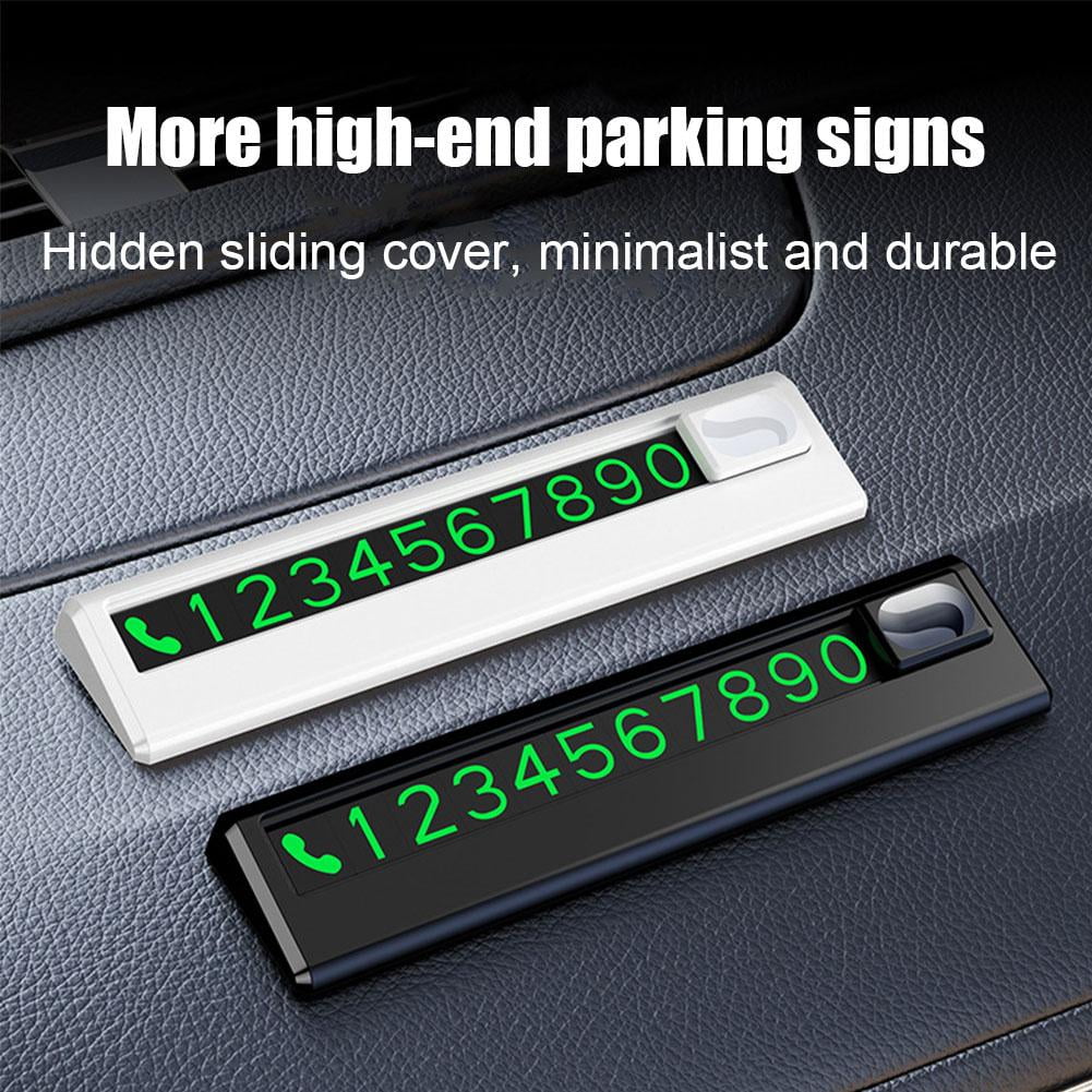 HPDL Temporary Parking Card Stop Sign Telephone Number Plate ...