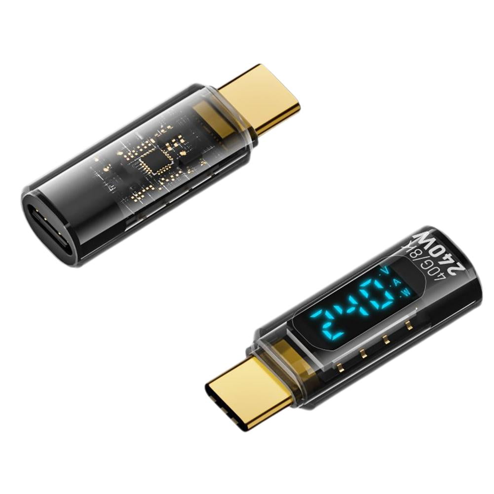 HPDL Type C Adapter 240W Fast Charging Cable Female To Male Converter ...