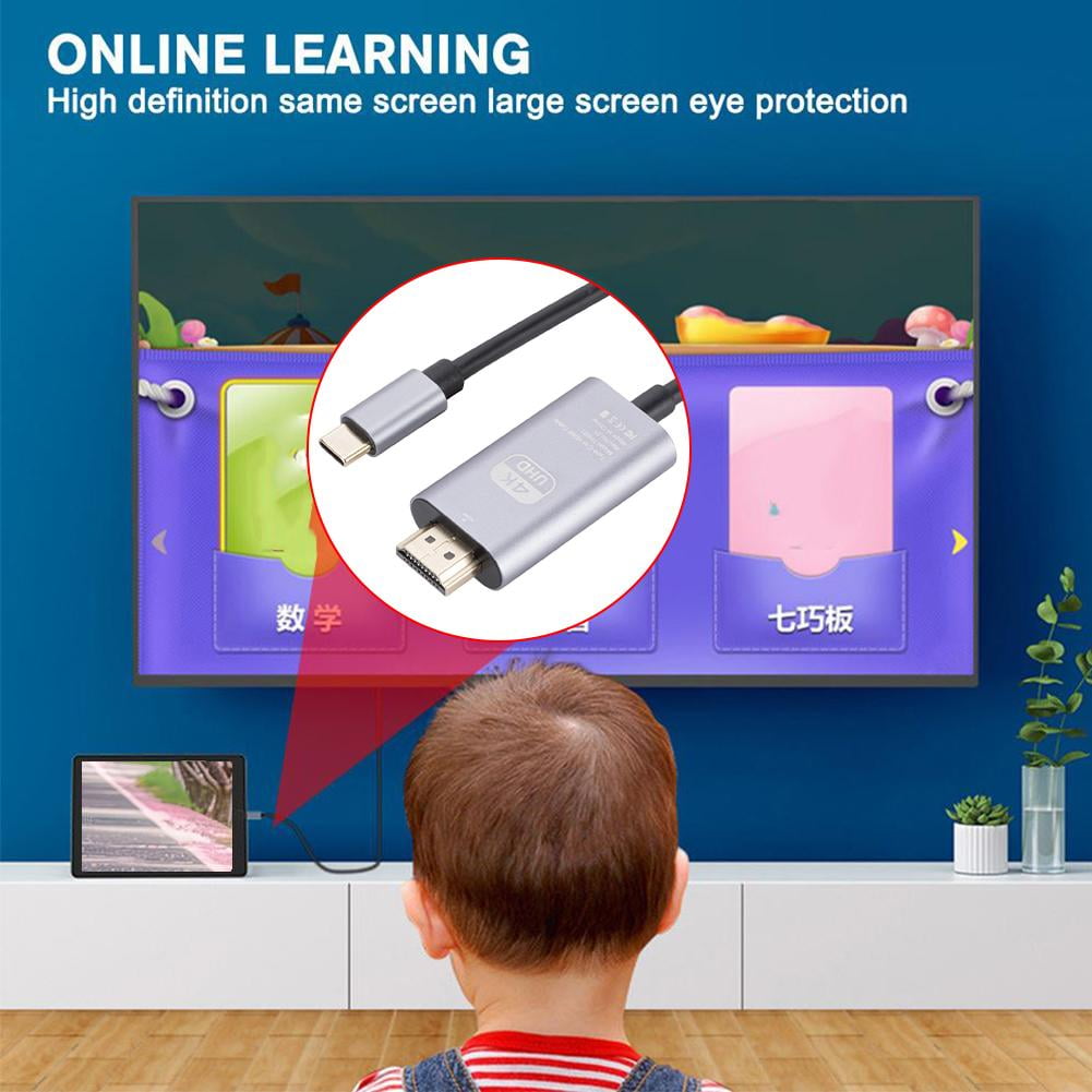 HPDL Type-C to HDMI-compatible video adapter 4K60Hz HD screen ...