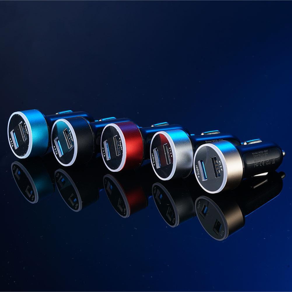 HPDL USB Car Socket Phone Fast Charger 12V Cigarette Lighter Power ...