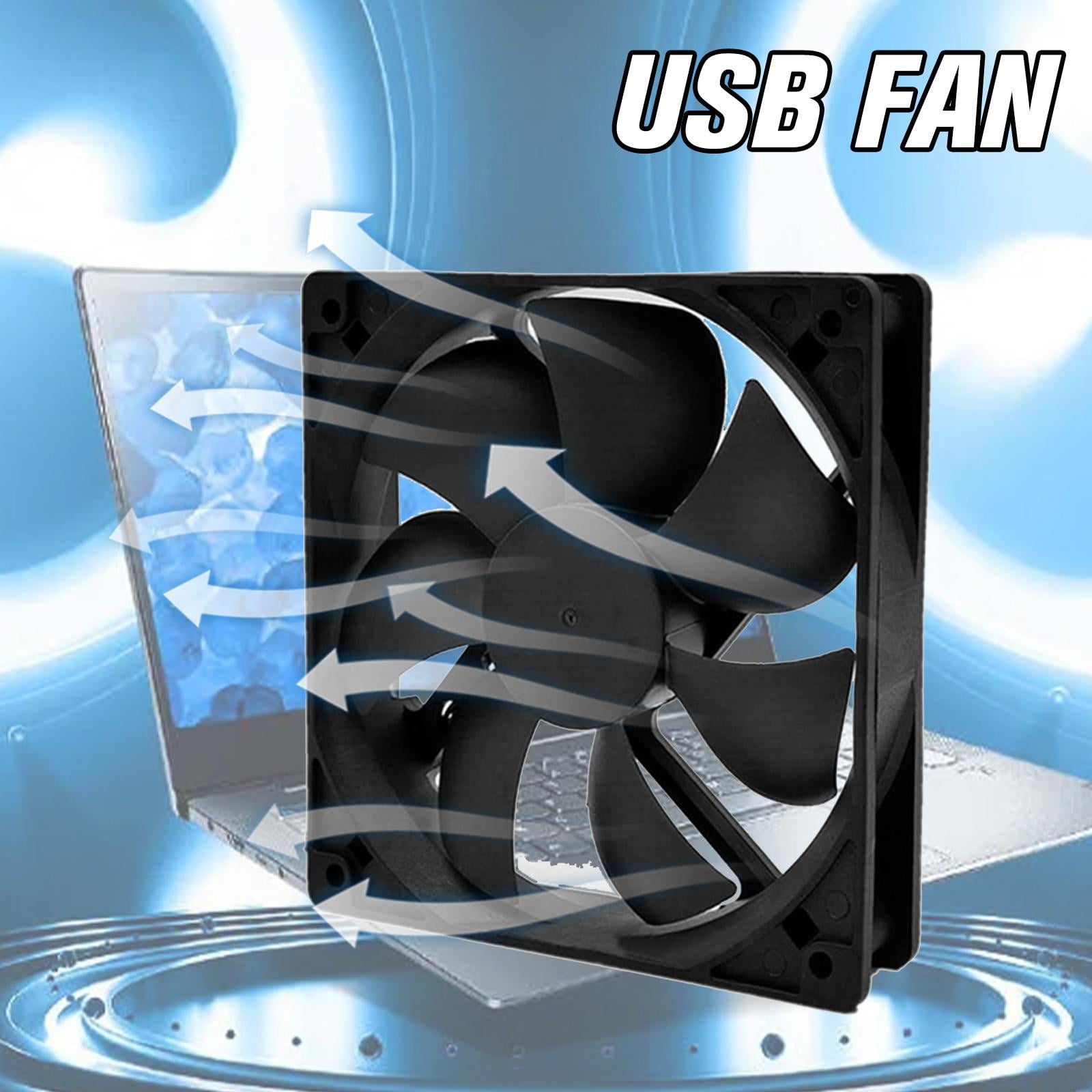 HPDL USB Fan For PC Computer Case Cooling Cooler Fan) - Walmart.com