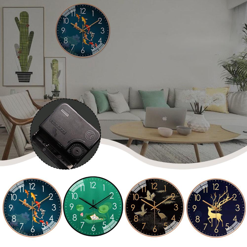 HPDL Wall Clock Round Modern Minimalist Marker Kitchen Home Clocks 20cm ...
